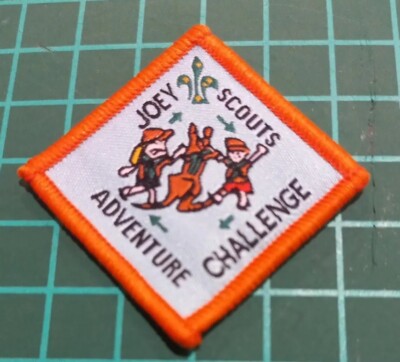 Joey Scouts Adventure Challenge patch badge Micro Woven | eBay