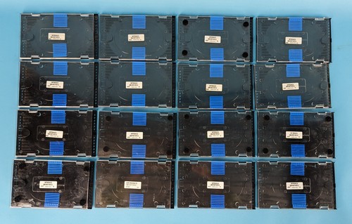 LOT OF 16 ORTRONICS OR-FST2-F012 FUSION SPLICE TRAYS: 12 fiber, 7” |010 ...