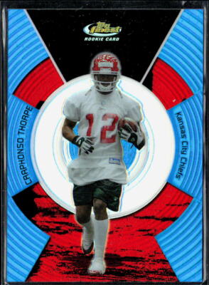 Craphonso Thorpe 2005 Finest #148 Blue Refractors SN299 | eBay