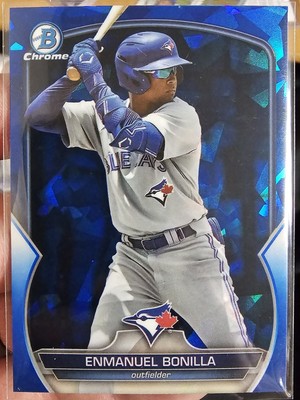 2023 Bowman Draft Sapphire Enmanuel Bonilla Toronto Blue Jays #BDC-195 ...