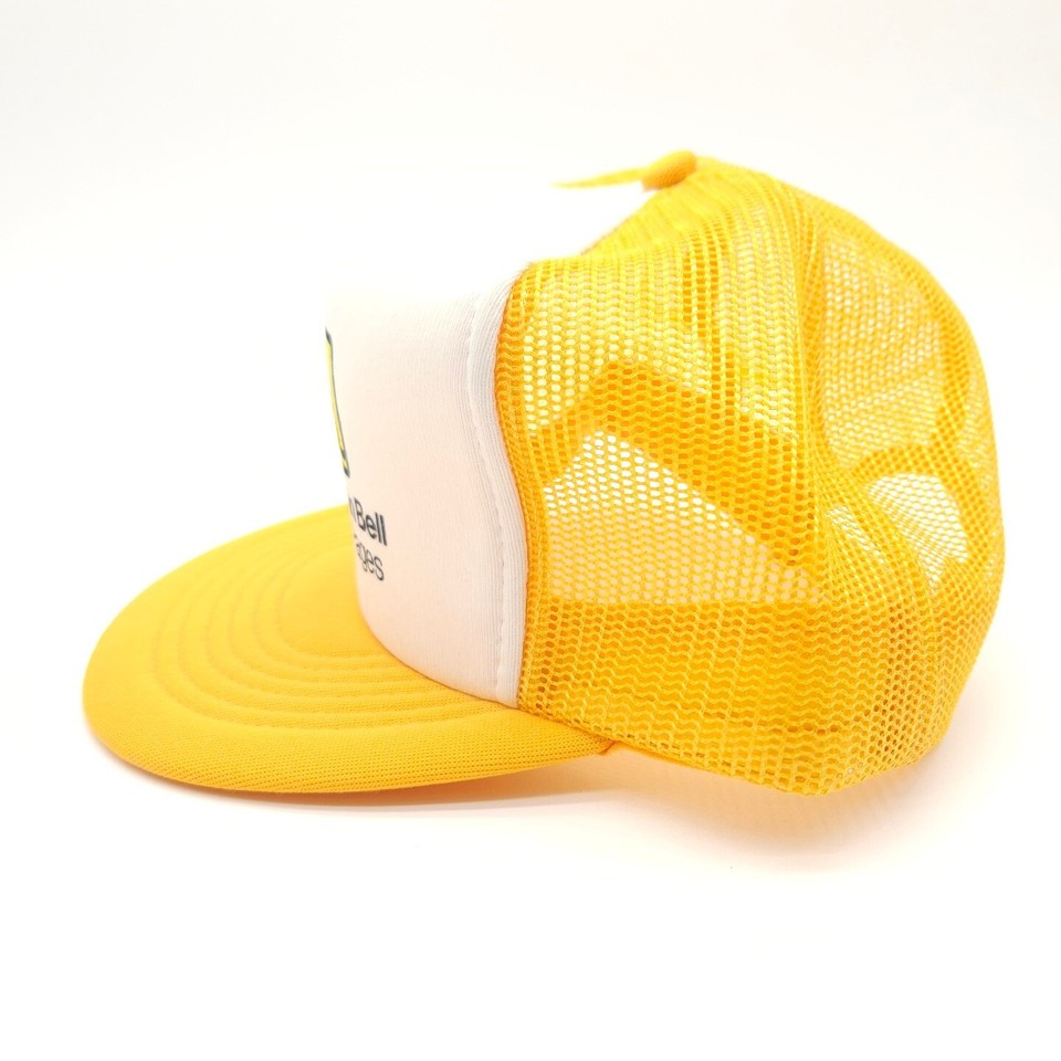 Vintage Mountain Bell Yellow Pages Phone Book Mesh Snapback Trucker Hat ...