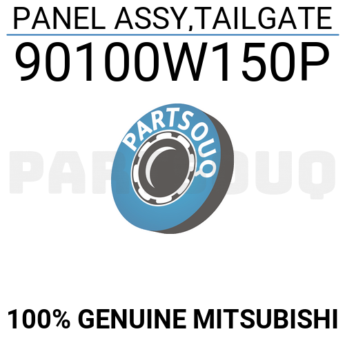 90100W150P Genuine Mitsubishi PANEL ASSY,TAILGATE | eBay
