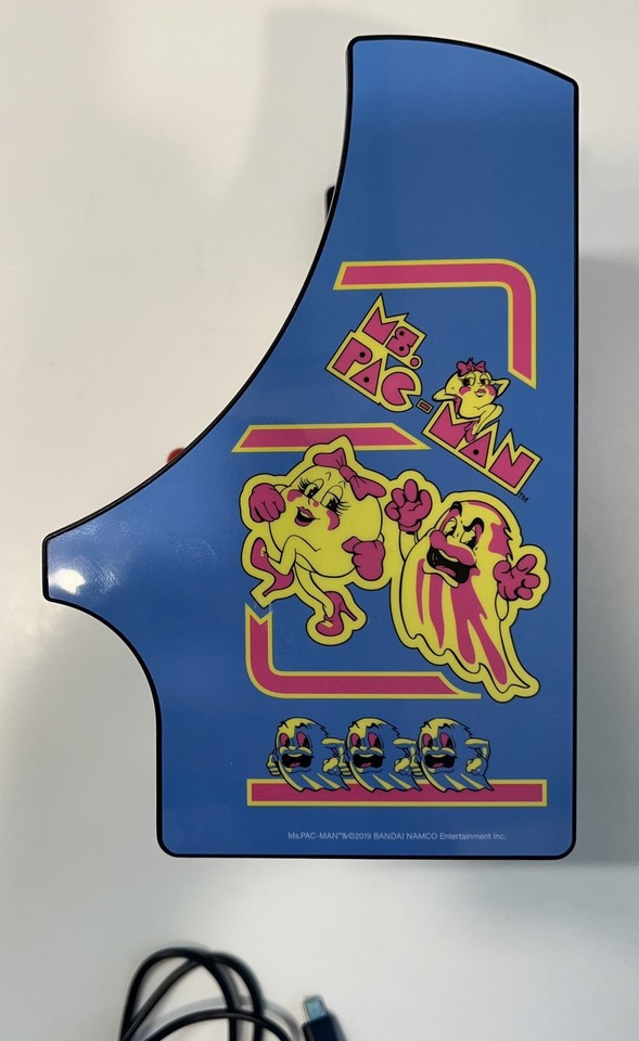 Ms. Pac-Man My Arcade 7” Mini Arcade Machine Video Game Bandai Namco ...