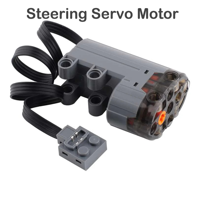 Mould King MOC Power Functions Motor Set Monster M XL Steering Servo PF ...