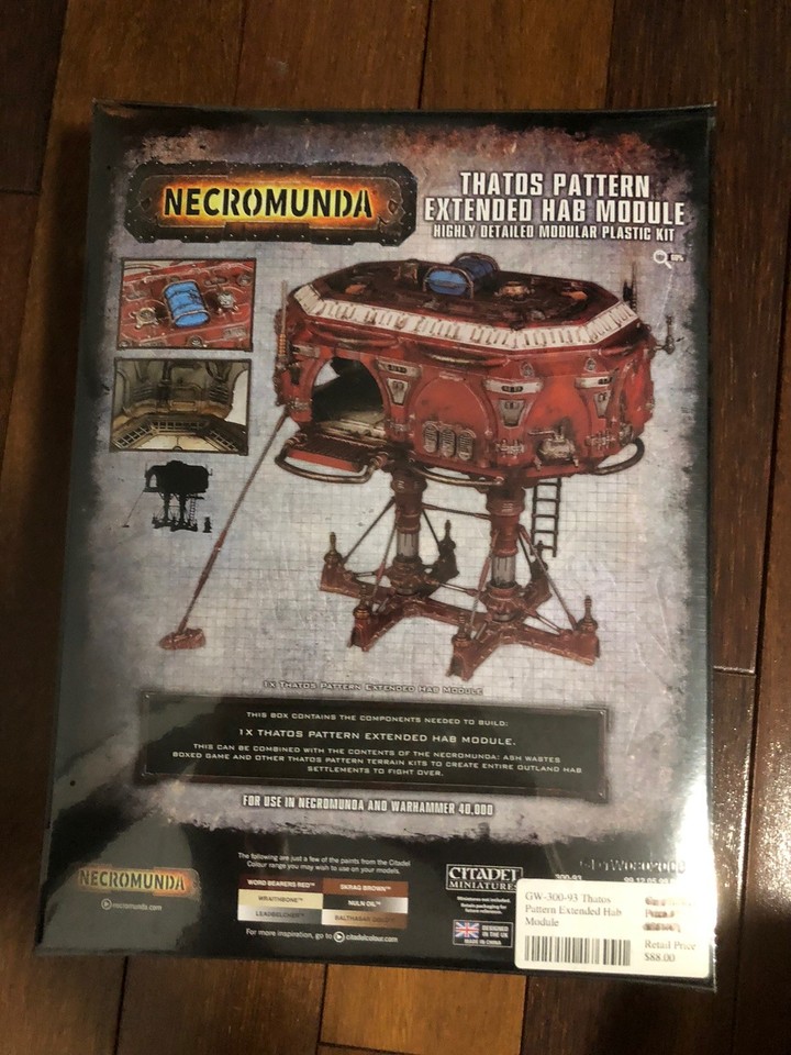 Necromunda Thatos Pattern Extended Hab Module NIB | eBay