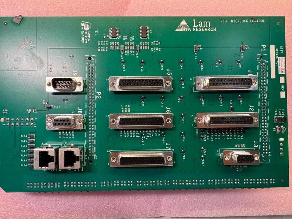 Lam Research PCB Interlock Control Board 810-072687 with Node Board ...