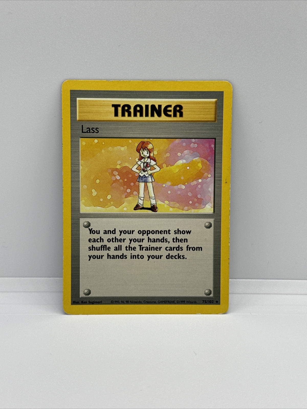 Pokémon TCG Lass Base Set 75/102 Rare | eBay