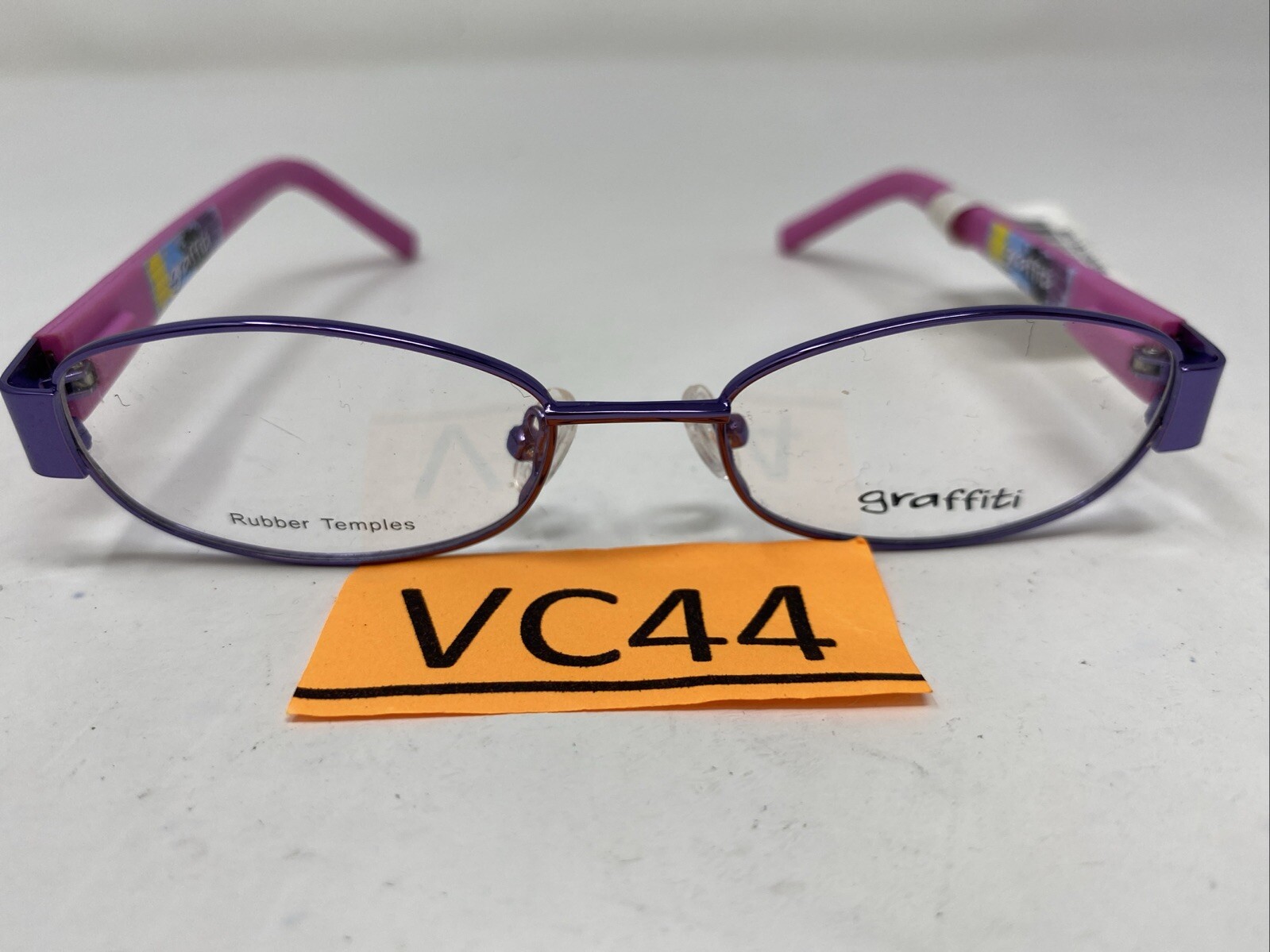 Graffiti G2 C3 46-16-128 Purple/Pink Metal Full Rim Eyeglasses Frame ...