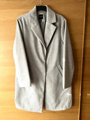 New Look Newlook Tall womens grey coat size 18 | eBay UK