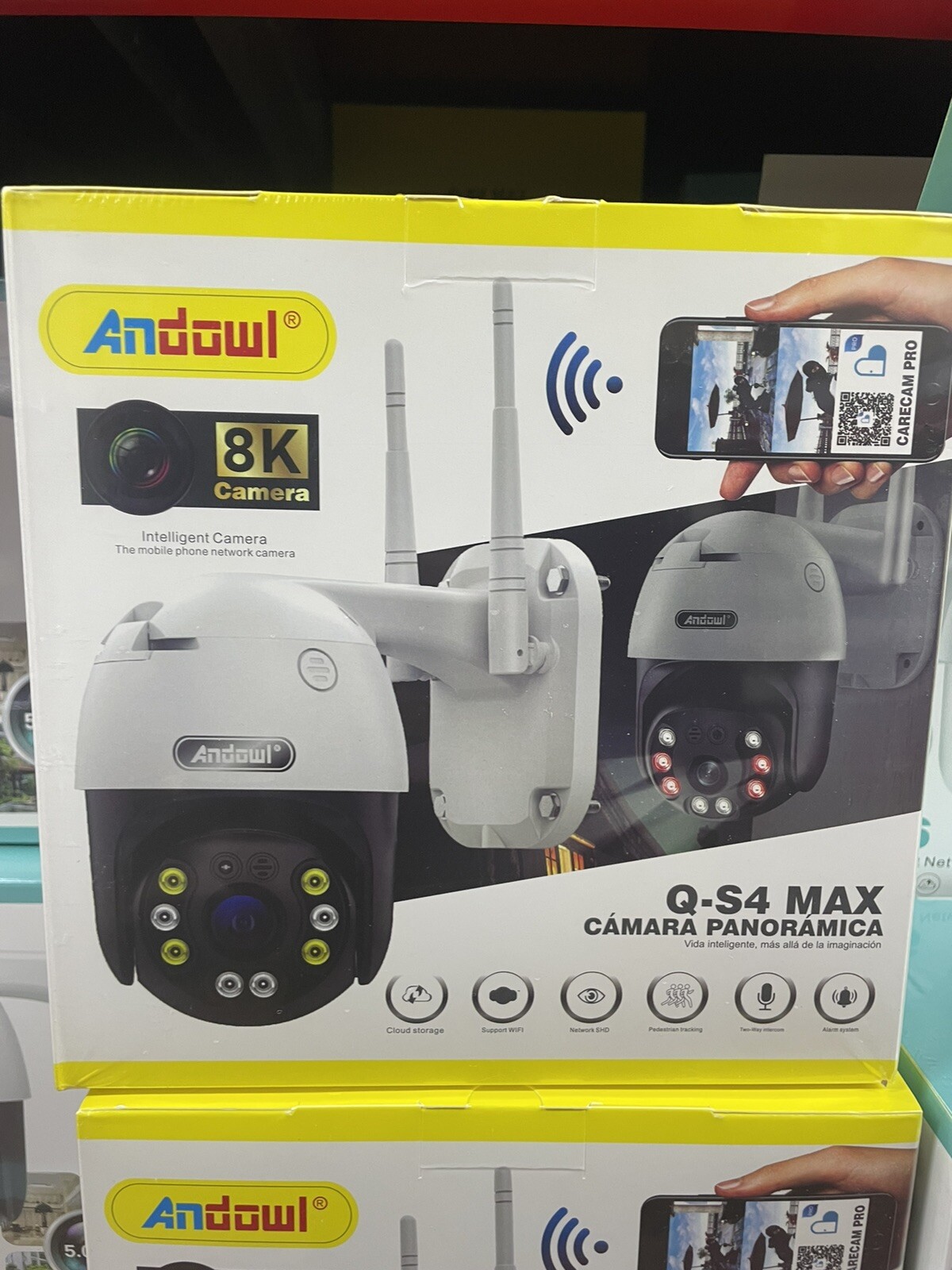 Telecamera 8MP 8K PTZ IP Wi Fi H.265 Wireless video sorveglianza Camera ...