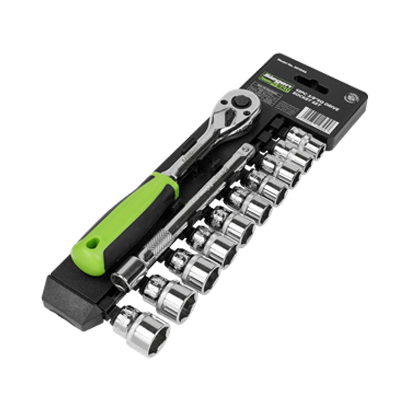 Siegen by Sealey 3/8" Sq Drive Socket Set 12pc 6pt Metric 10 - 19mm ...