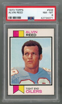1973 Topps #506 Alvin Reed PSA 8 NM-MT #42734071 **TRX0822** | eBay