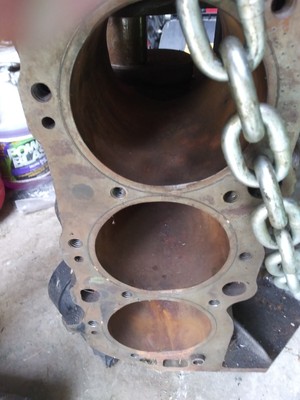 Big Block Chevy 4 Bolt With Crank And 8 Sleeves Installed | eBay