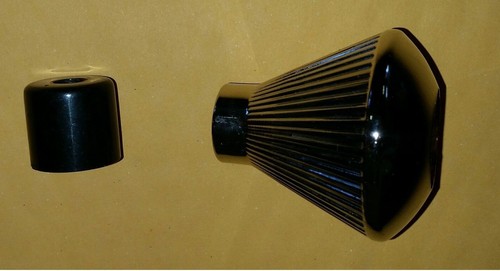 Jeepster Commando chrome shifter knob and black button !!!NEW!!! | eBay