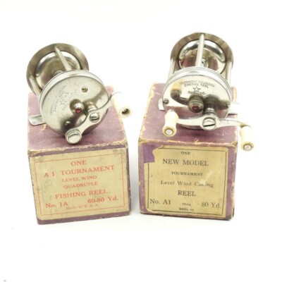 Lot of 2 Star Reel Co. Vintage Casting Reels. W/ Boxes. | eBay