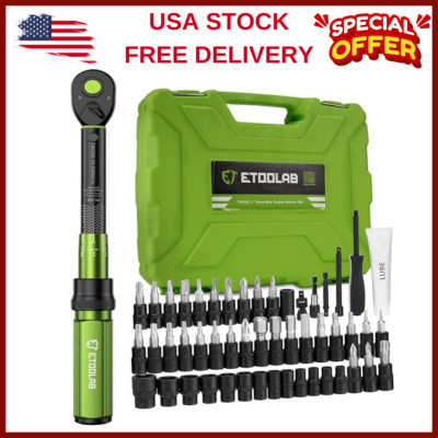 52PC Drive Torque Wrench Screwdriver Set Gunsmith Gun Instrument Tool ...