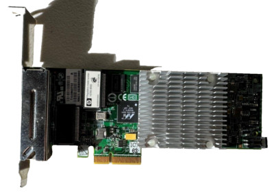 HP Quad Port Gigabit Ethernet Server PCI-E Adapter Card LP HSTNS-BN50 ...