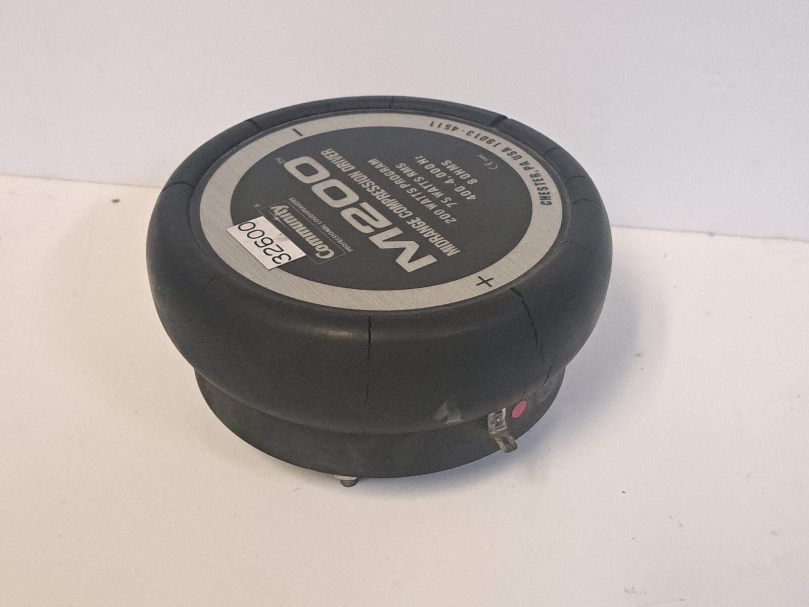 Community M200 Mid Range Compression Driver 2” Throat Horn 8 Ohm 400Hz ...