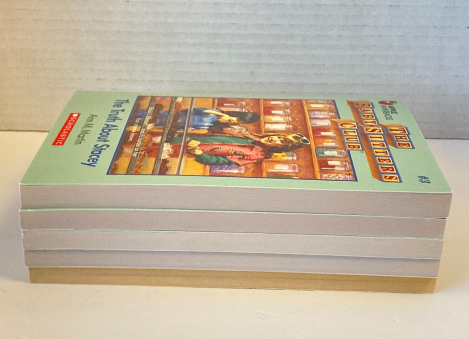 Babysitters Club Stacey Book Lot (5) Vintage and 2021 Reprints LIKE NEW ...