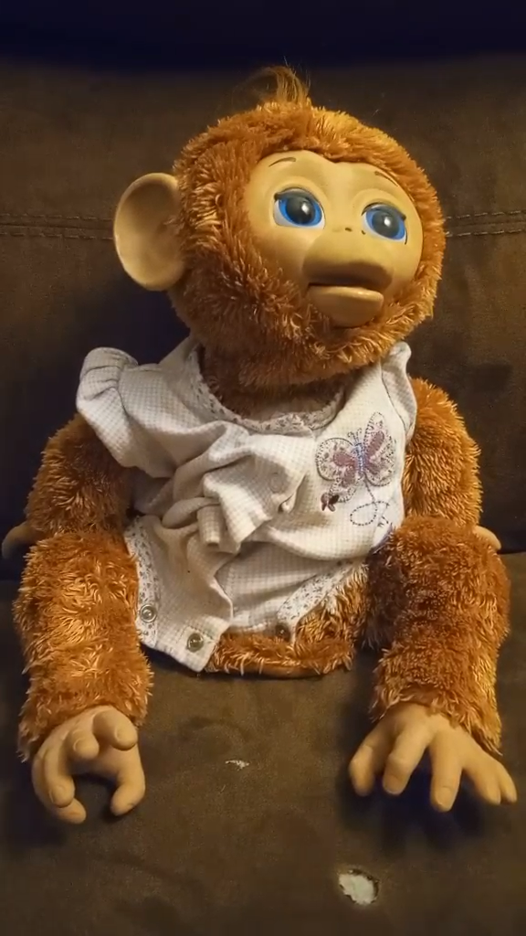 2012 "Cuddles My Giggly monkey" by Hasbro (WORKING) | eBay
