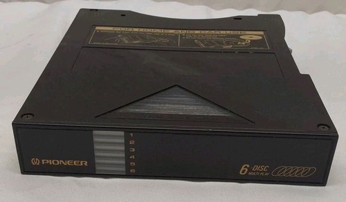 Pioneer PRW1141 Six Disc CD Magazine, For Home And Car-Use. Black. Pre ...