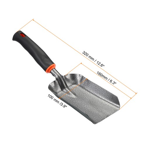 Garden Trowel Gardening Hand Shovel Square Head Flower Bed Transplant ...