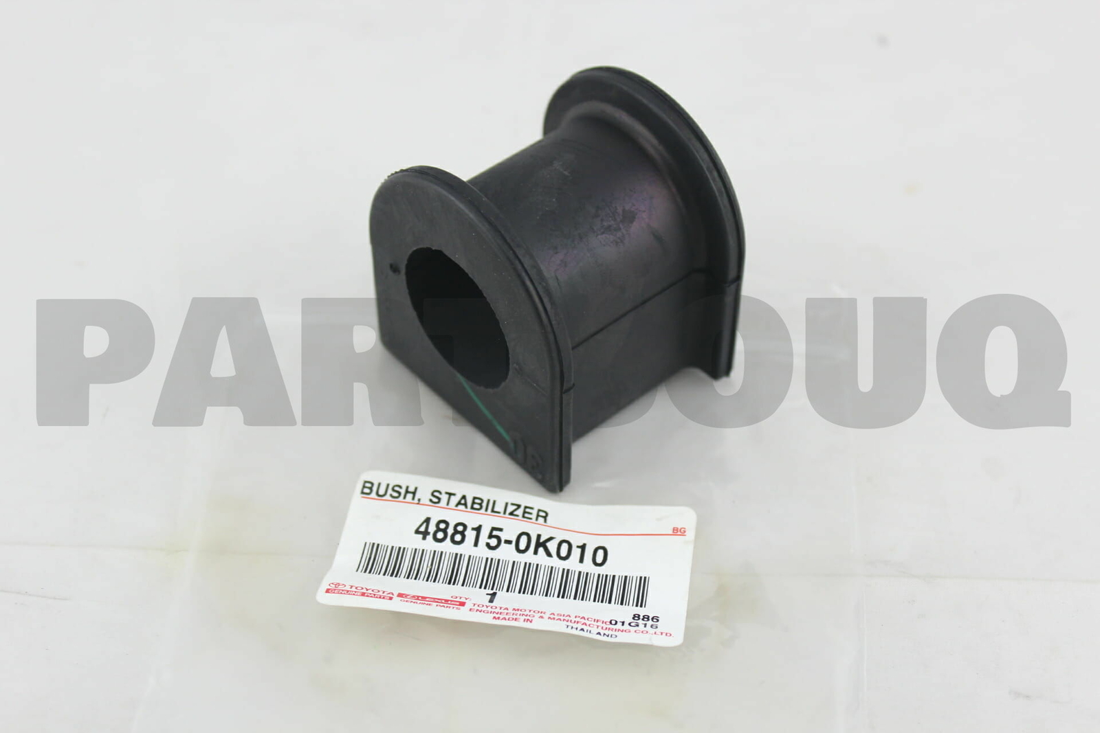 488150K010 Genuine Toyota BUSH, FRONT STABILIZER BAR, NO.1 48815-0K010 ...