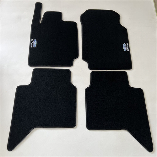 For Ford Ranger 2019-2024 Car Floor Mats Custom Carpets Auto Velour ...