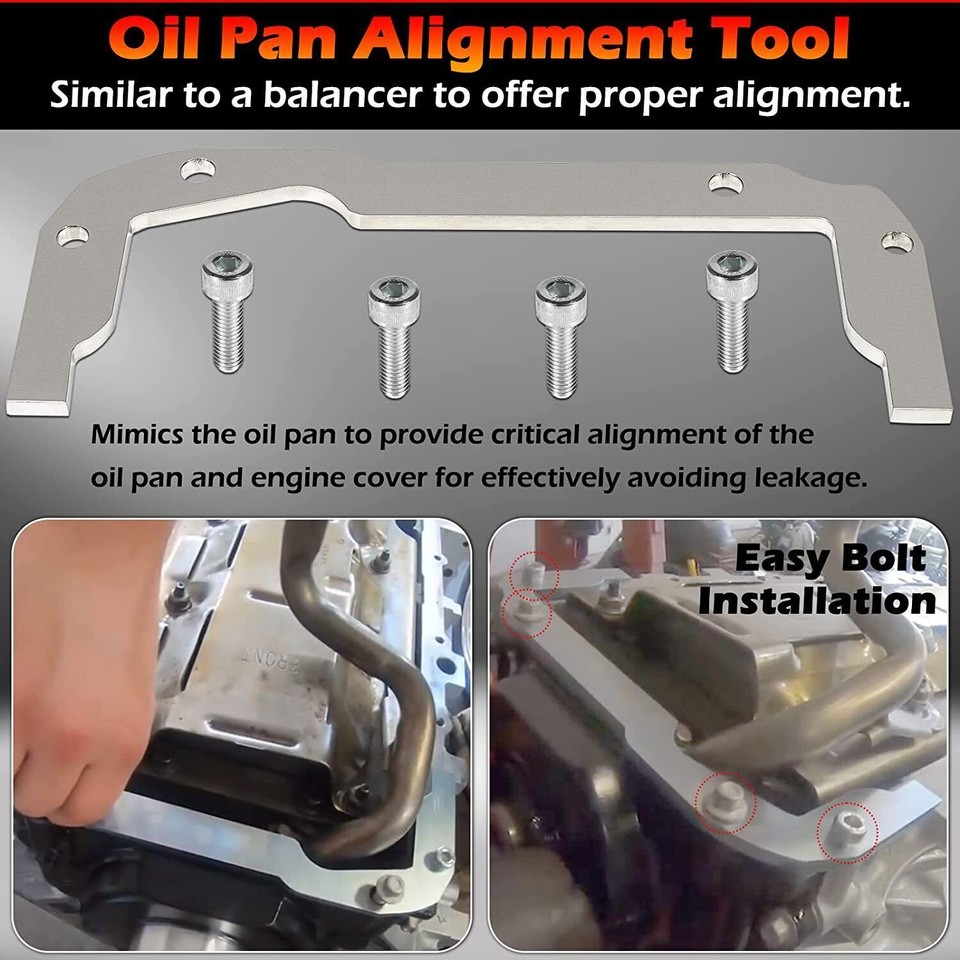 Front and Rear Cover Alignment Tool & Oil Pan Alignment Tool for LS ...