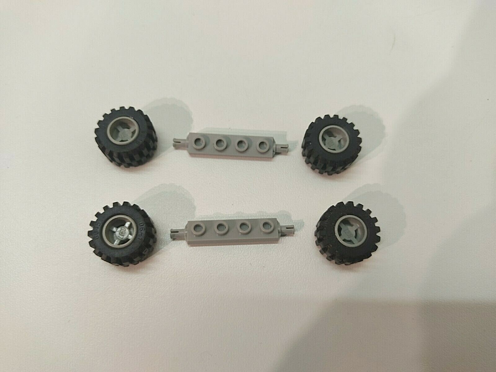 LEGO 4 Roues AU CHOIX 6014/34337 + Essieu 4600/6157/4488/2926 ¤ Wheels ...