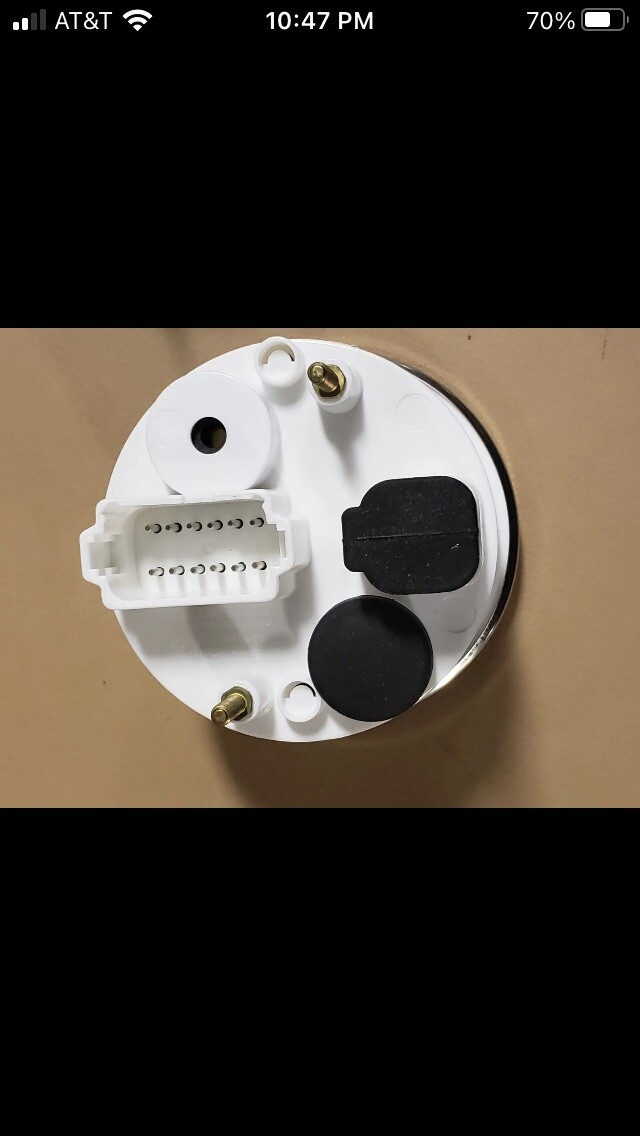 Faria 4" Tachometer 7000 RPM Mgk3k SMARTCRAFT for Sea Ray #mgt024 for ...