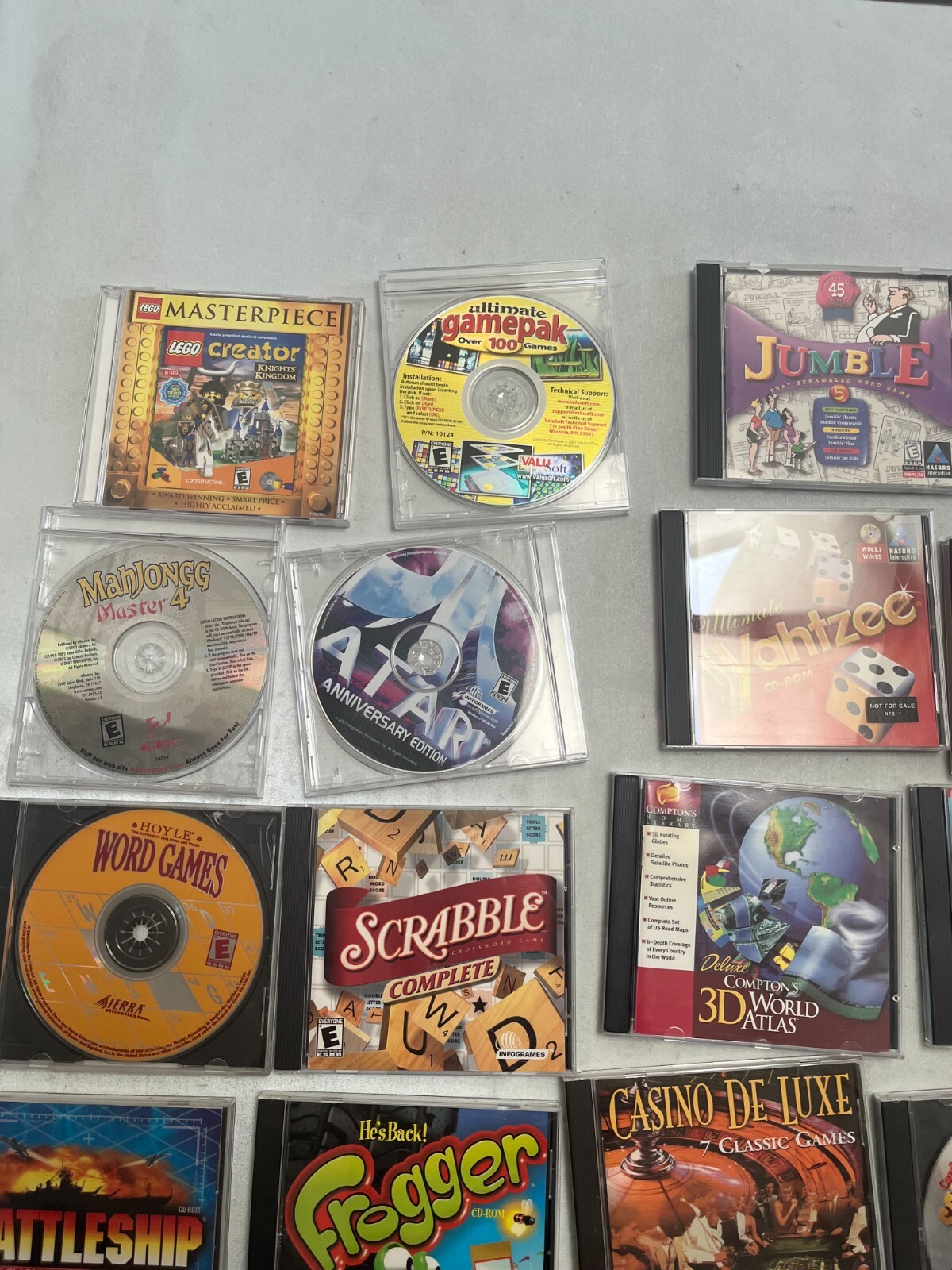 Lot Of 23 Various Vintage PC CD ROM Computer Video Games | eBay