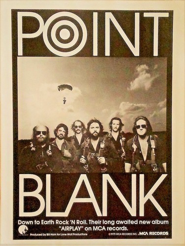 POINT BLANK Band - "AIRPLAY" promotional Circus Weekly Magazine ad ...