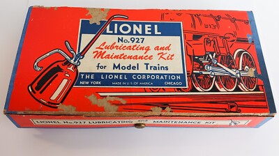Vintage #927 Lionel Train Lubricating and Maintenance Kit For Model ...