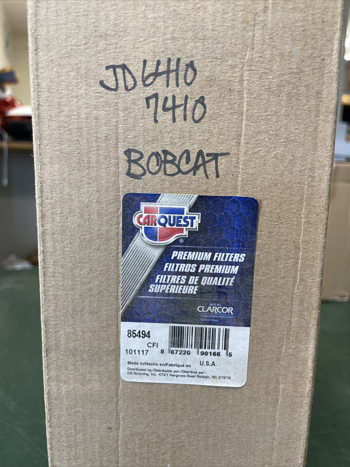 Carquest Hydraulic Filter 85494, CAT 1664647, CAT 1G8878, CAT 310610 ...