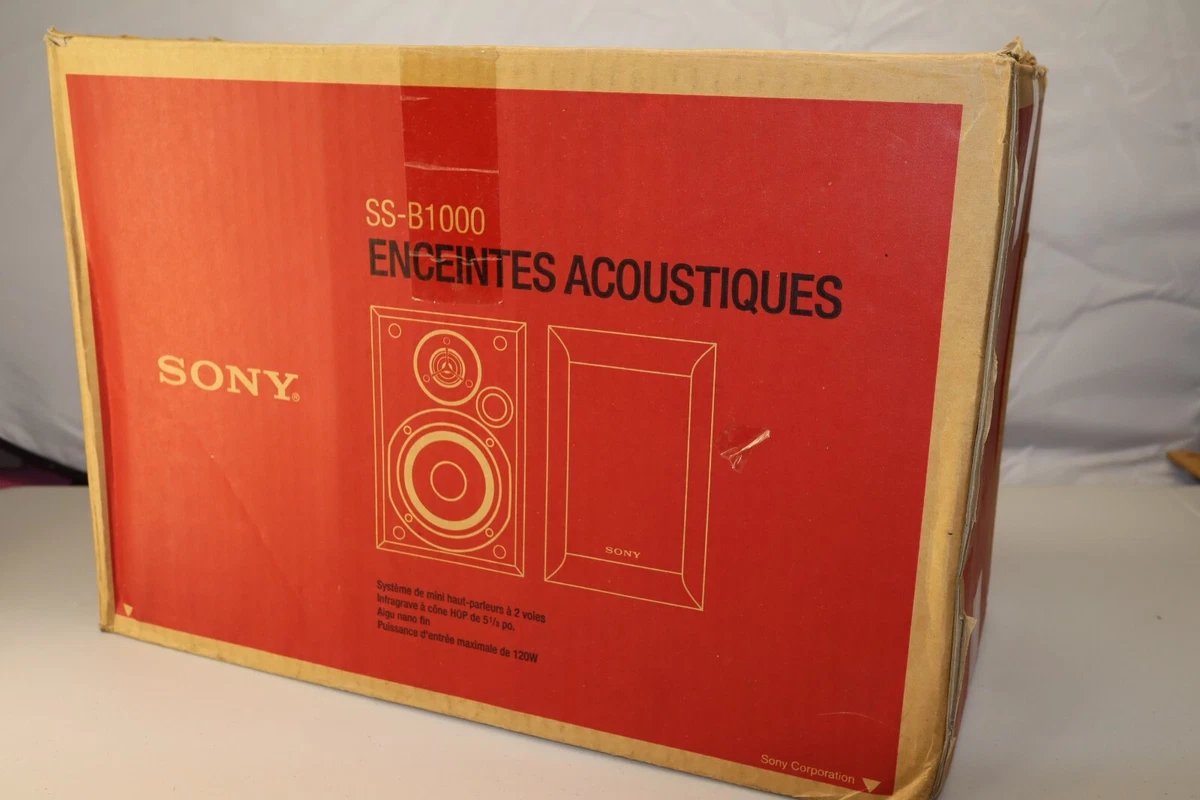 Ss B1000 Sony Speakers