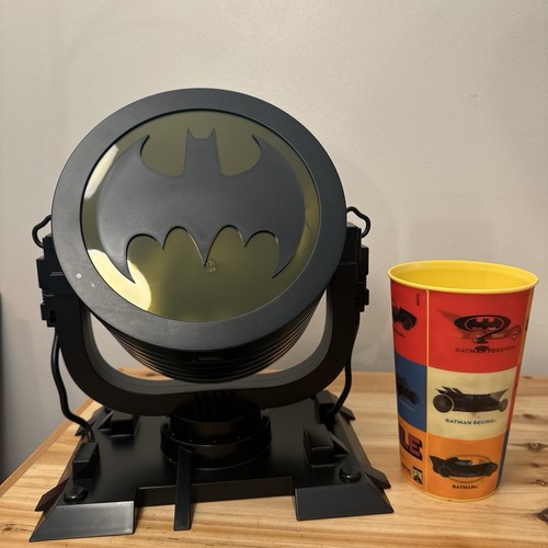 Batman Bat-Signal AMC Popcorn Bucket + Cup 85th Anniversary Halloween ...