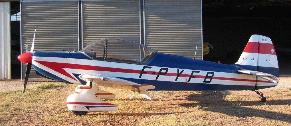 Piel Emeraude CP 70 Beryl Homebuilt Airplane Wood Model Free Shipping ...