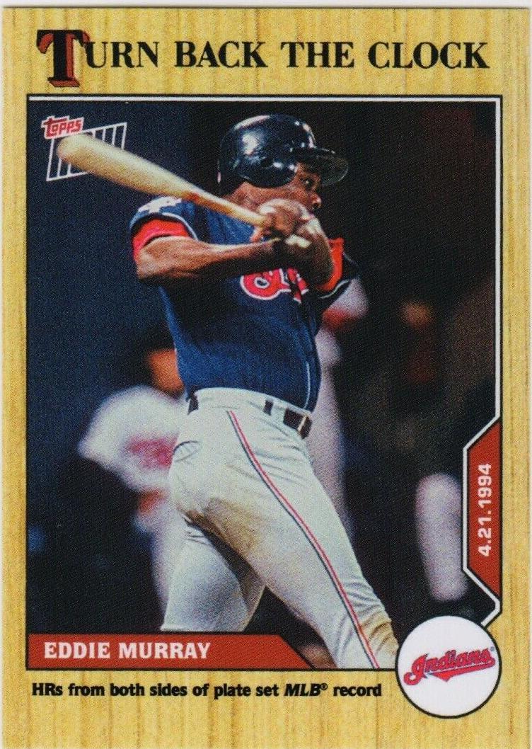 2020 Topps Now Turn Back the Clock - Eddie Murray #22 /344 for sale ...