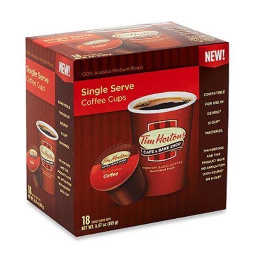 Tim Hortons Original Premium Regular Blend Coffee 18 to 144 K cups Pick ...