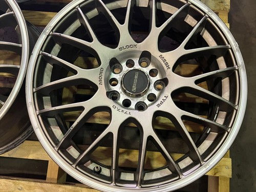 TENZO R TYPE M Mesh Mono Block Wheels 5X114.3 5X100 Rims 17X7 ET42 | eBay