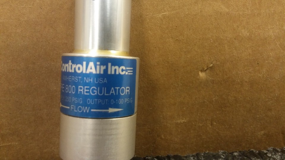 CONTROL AIR Type 800 250PSIG Max Supply Subminiature Precision Air ...