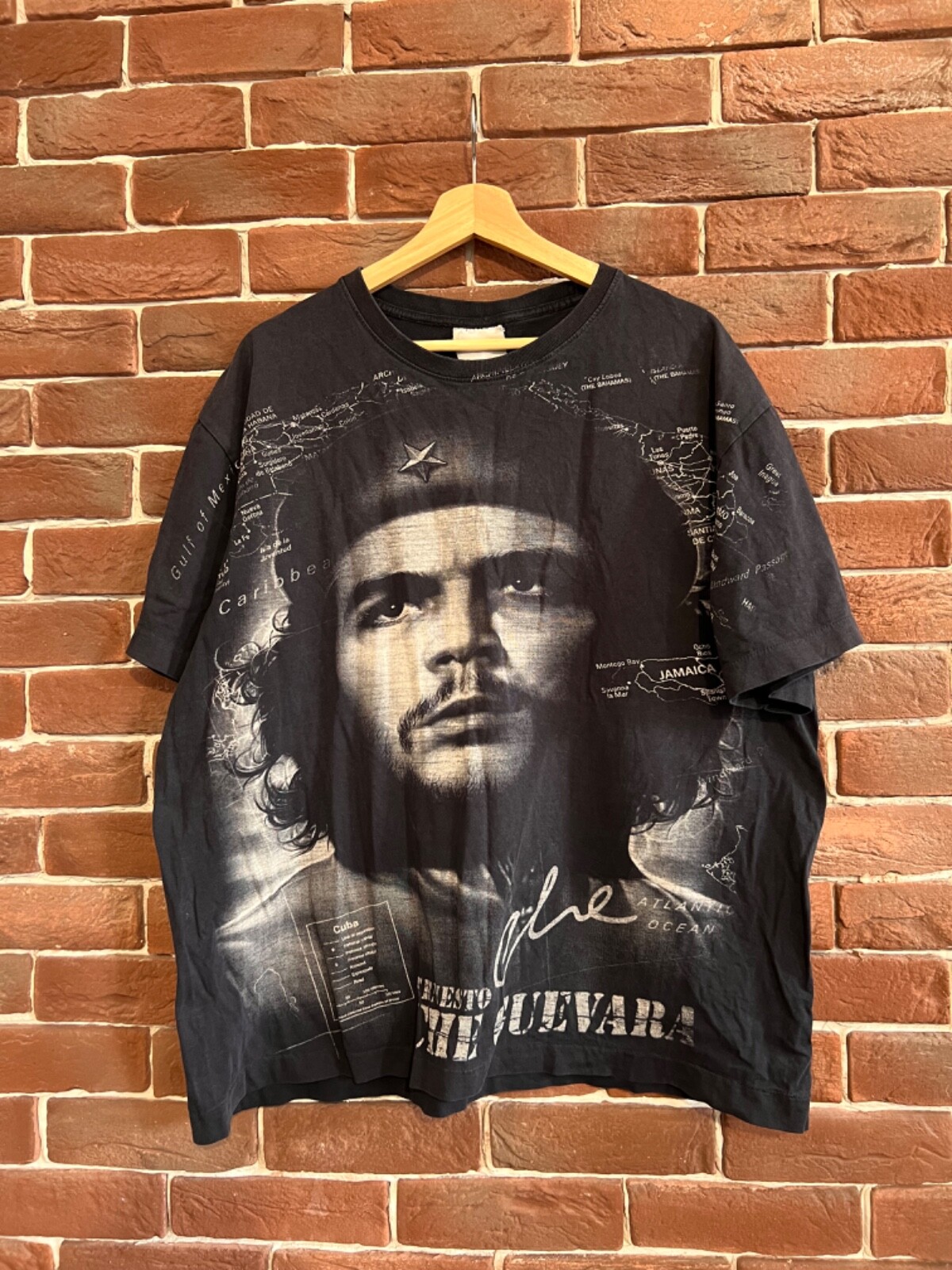 Rare Vintage Che Guevara All Over Prin T-Shirt Photo … - Gem