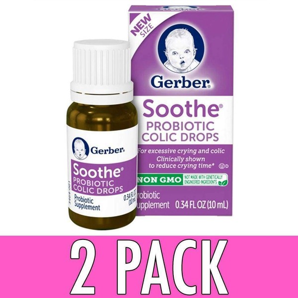Gerber Soothe Probiotic Colic Drops 10ml Bottles H19 for sale online | eBay