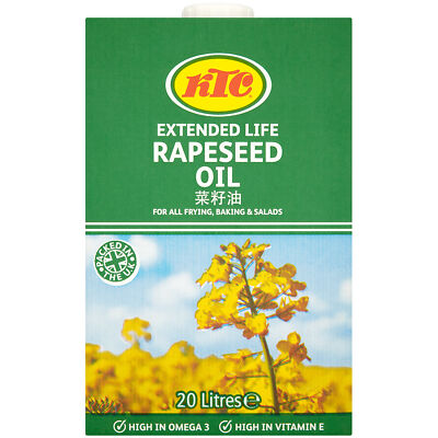 KTC Rapeseed Oil 20L | 1x20ltr | Free Delivery | eBay UK