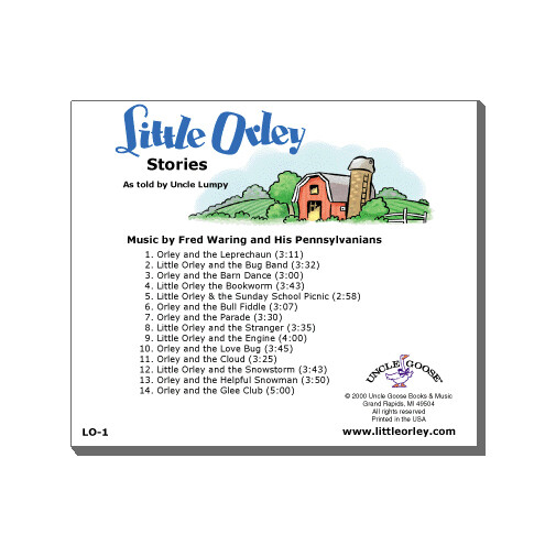 Little Orley Stories CD Uncle Lumpy Brannum Mr Greenjeans Fred Waring ...