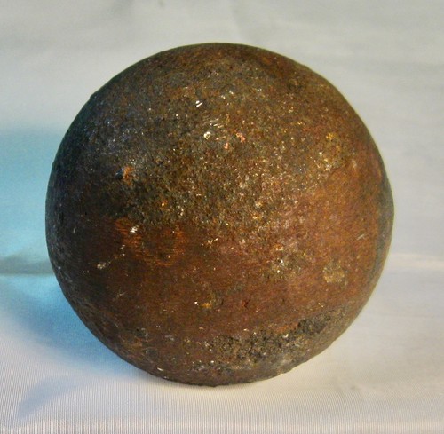 ANTIQUE CAST IRON 3" CANNON BALL CIVIL WAR? | eBay