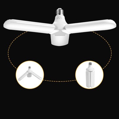 YWD LED Garage Light Equivalent 400W,5000LM 6500K Led Bulb,E27 Medium ...