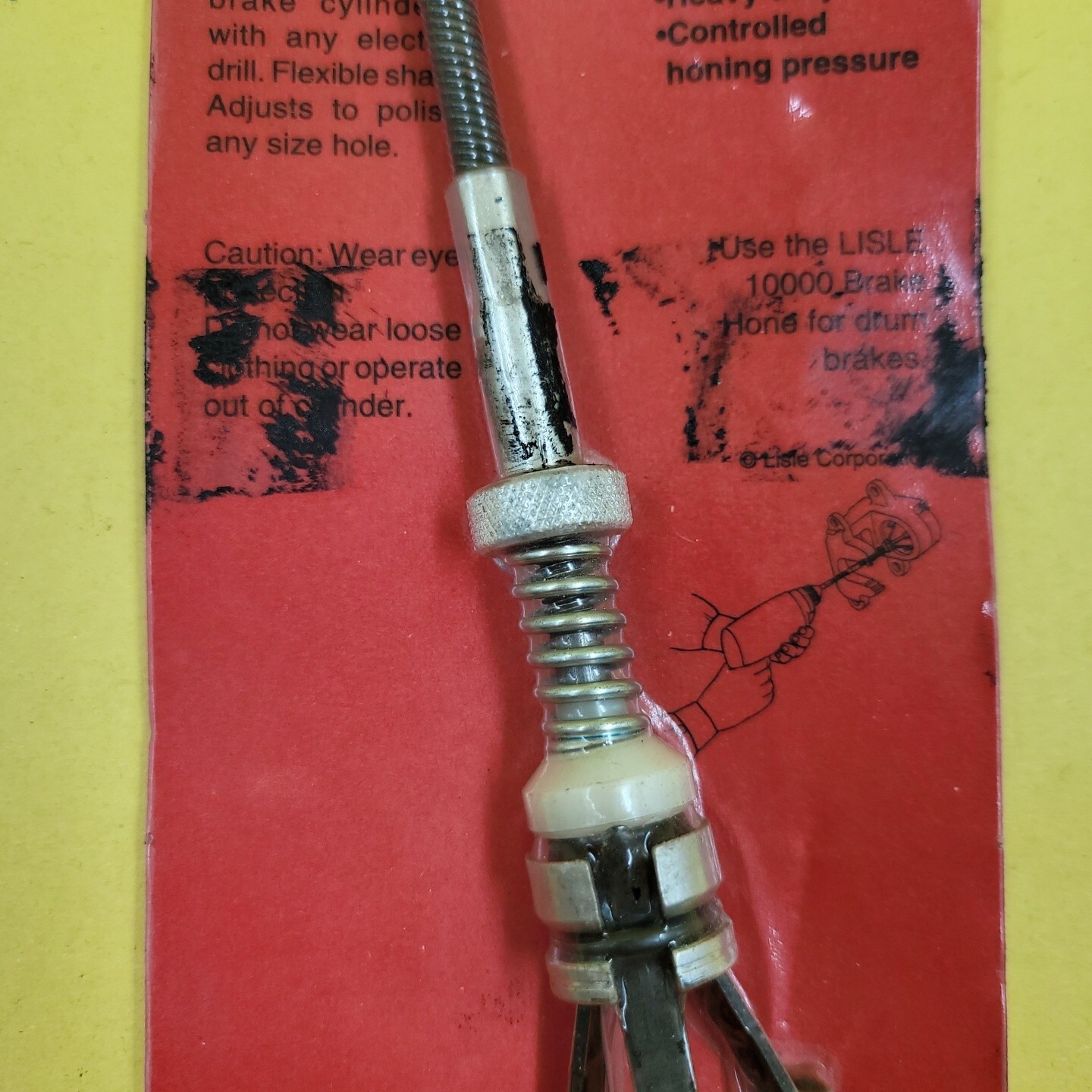 Lisle 10400 Disc Brake Hone for 1-1/2" to 3-1/8" vintage nos | eBay