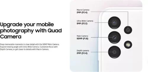 Samsung Galaxy A13 SM-A135U 32GB Black GSM Unlocked Dual SIM Smartphone ...